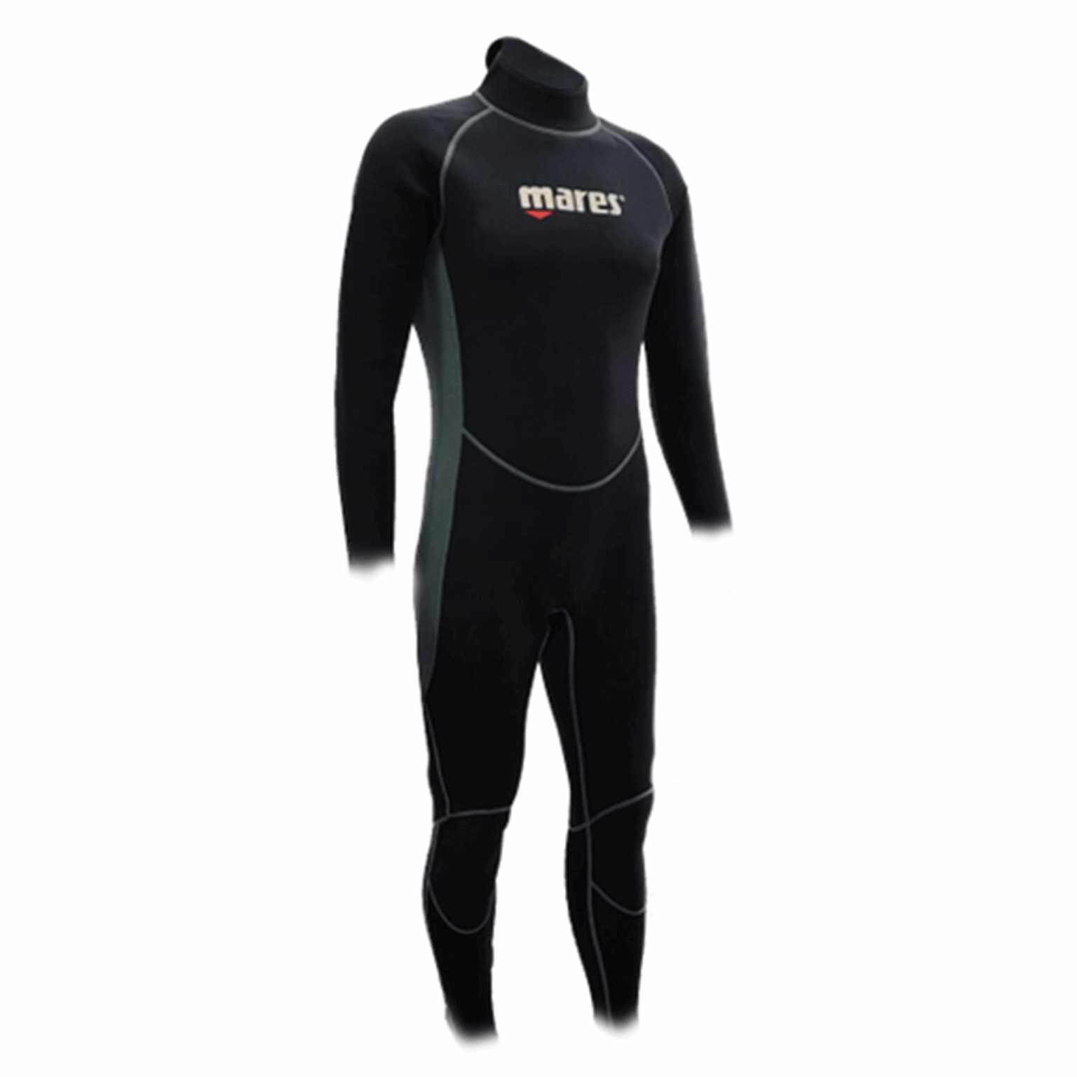 MARES 3mm Adventure Fullsuit Black and Gray – Aquaventure Whitetip Dive ...