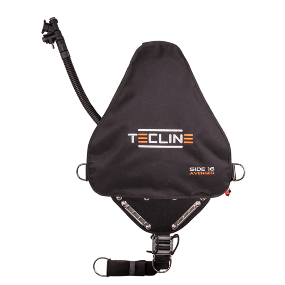 TECLINE Side Mount BCD side 16 Avenger, Black – Aquaventure Whitetip ...